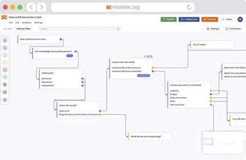 Features - Mazetec: A Scenario-based Learning Platform